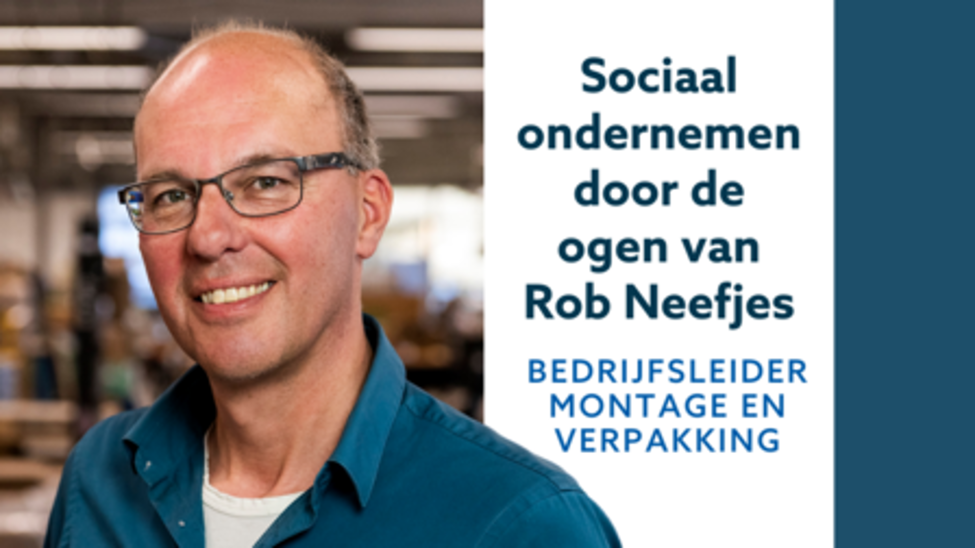 Sociaal ondernemen door de ogen van Rob Neefjes | Zaffier